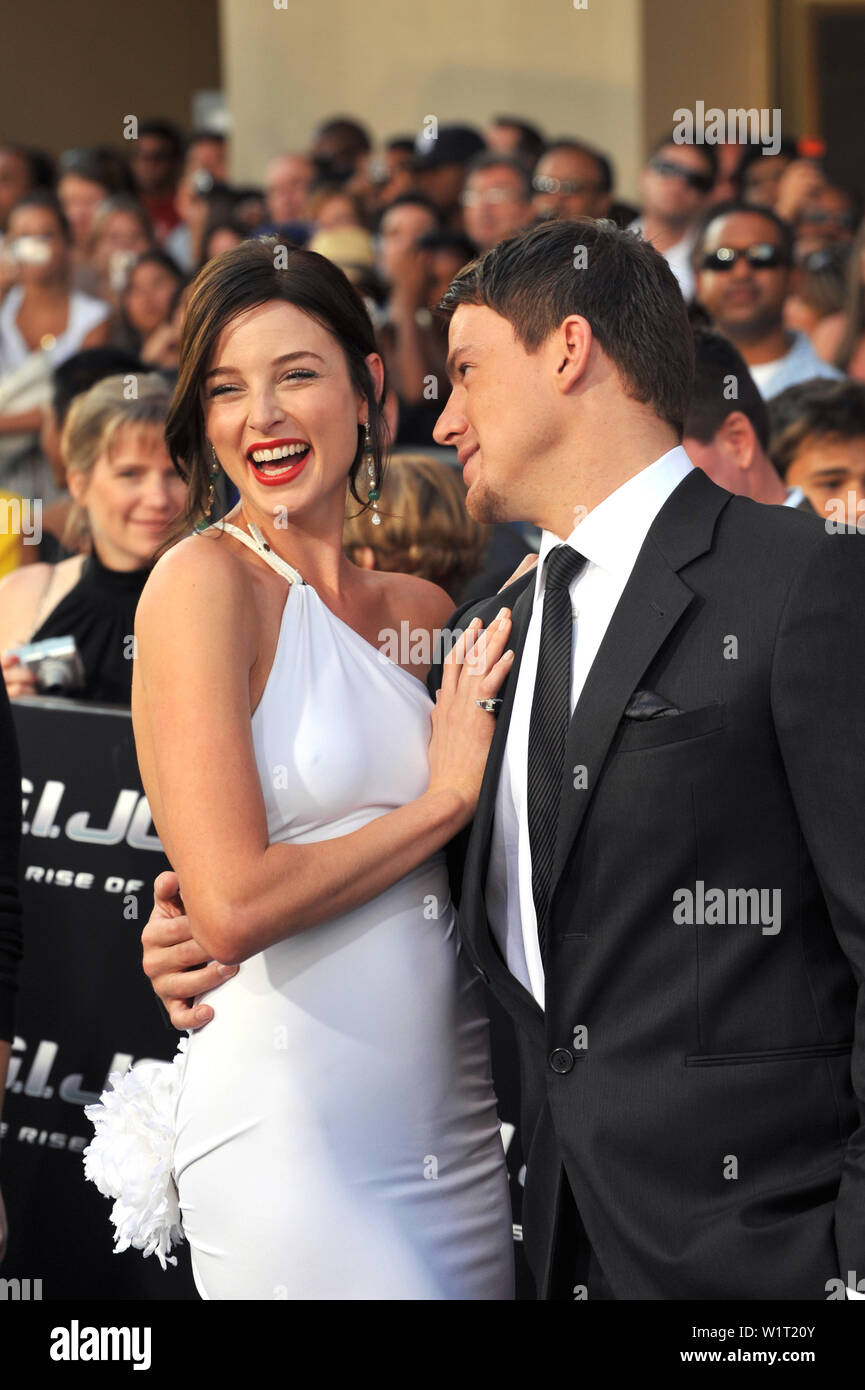 LOS ANGELES, CA. August 06, 2009: Rachel Nichols & Channing Tatum at ...