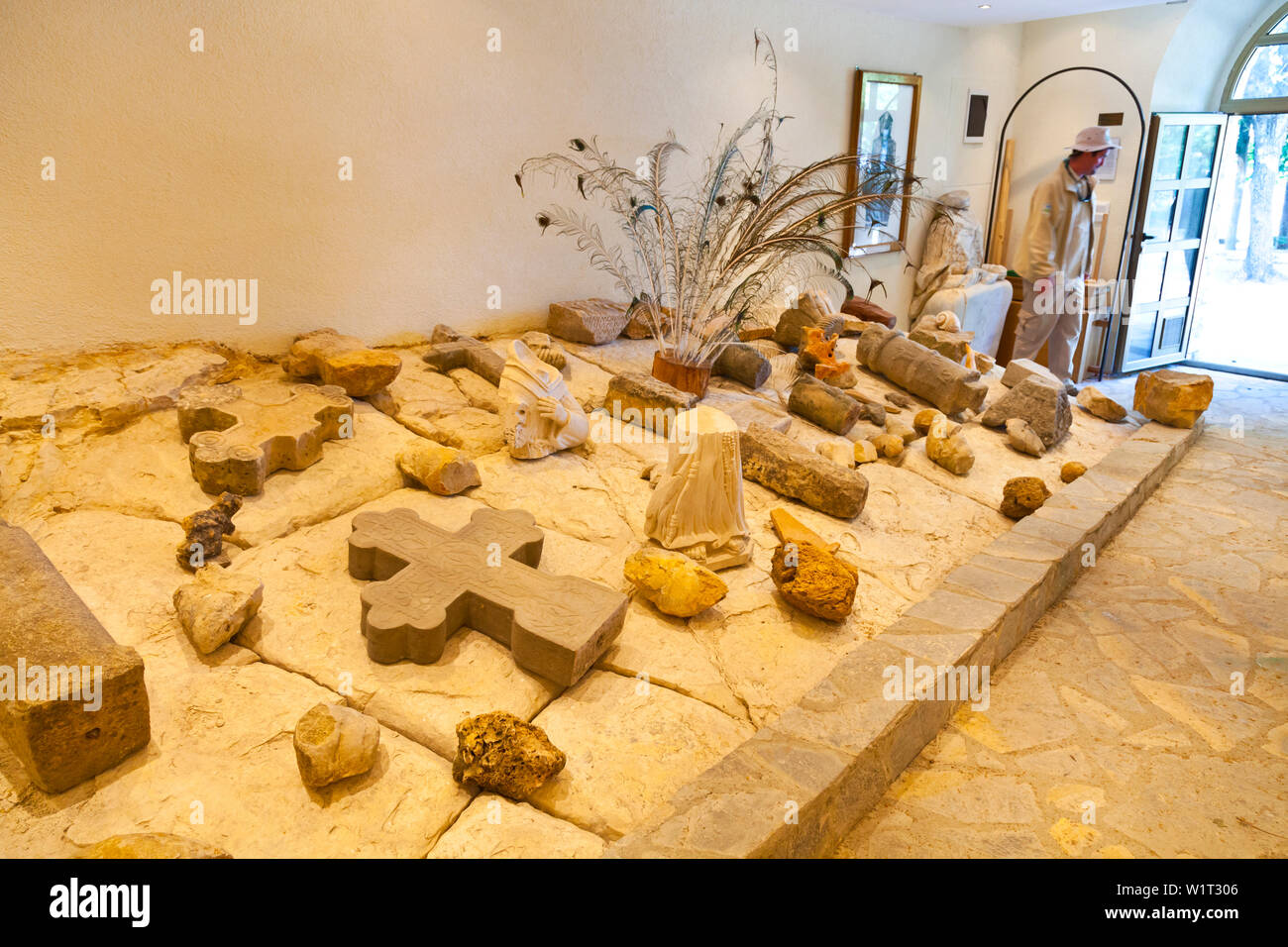 Museum of the Franciscan Monastery, Visovac Island, Krka National Park ...