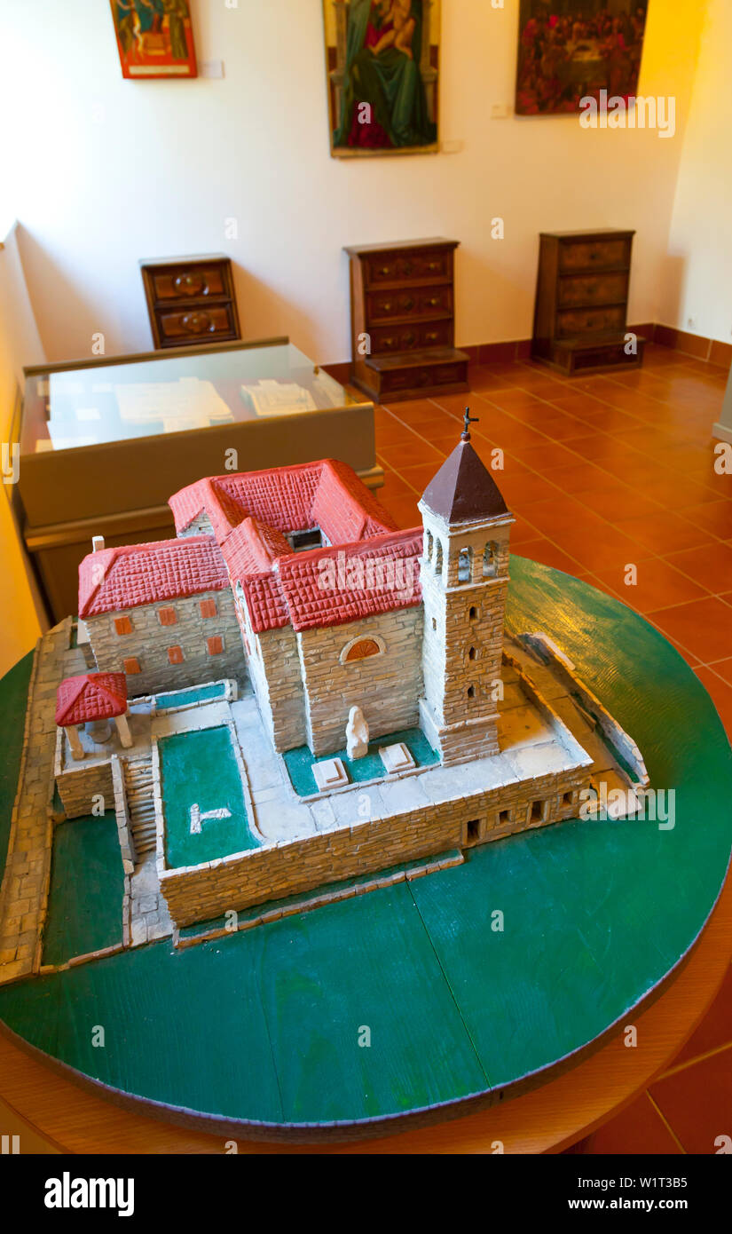 Museum of the Franciscan Monastery, Visovac Island, Krka National Park ...