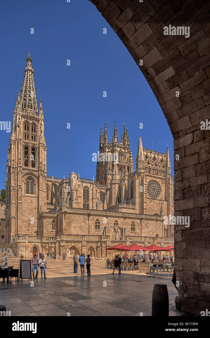The Cathedral of Burgos is the masterpiece of Spanish Gothic, the first ...