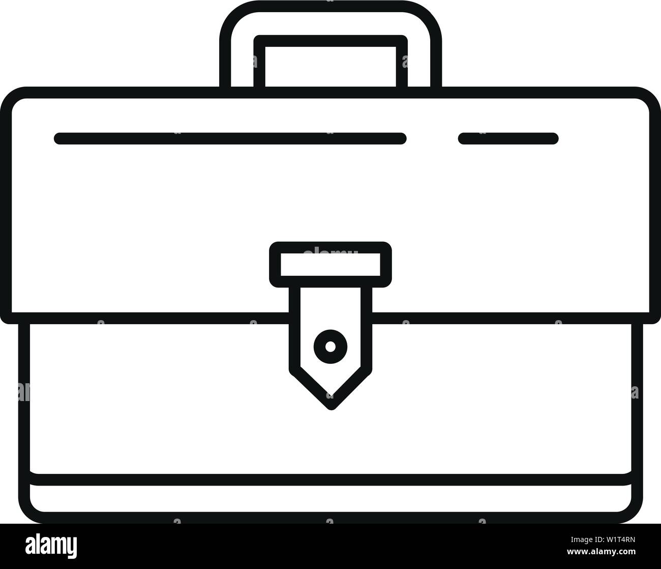 Business case icon. Outline business case vector icon for web design ...