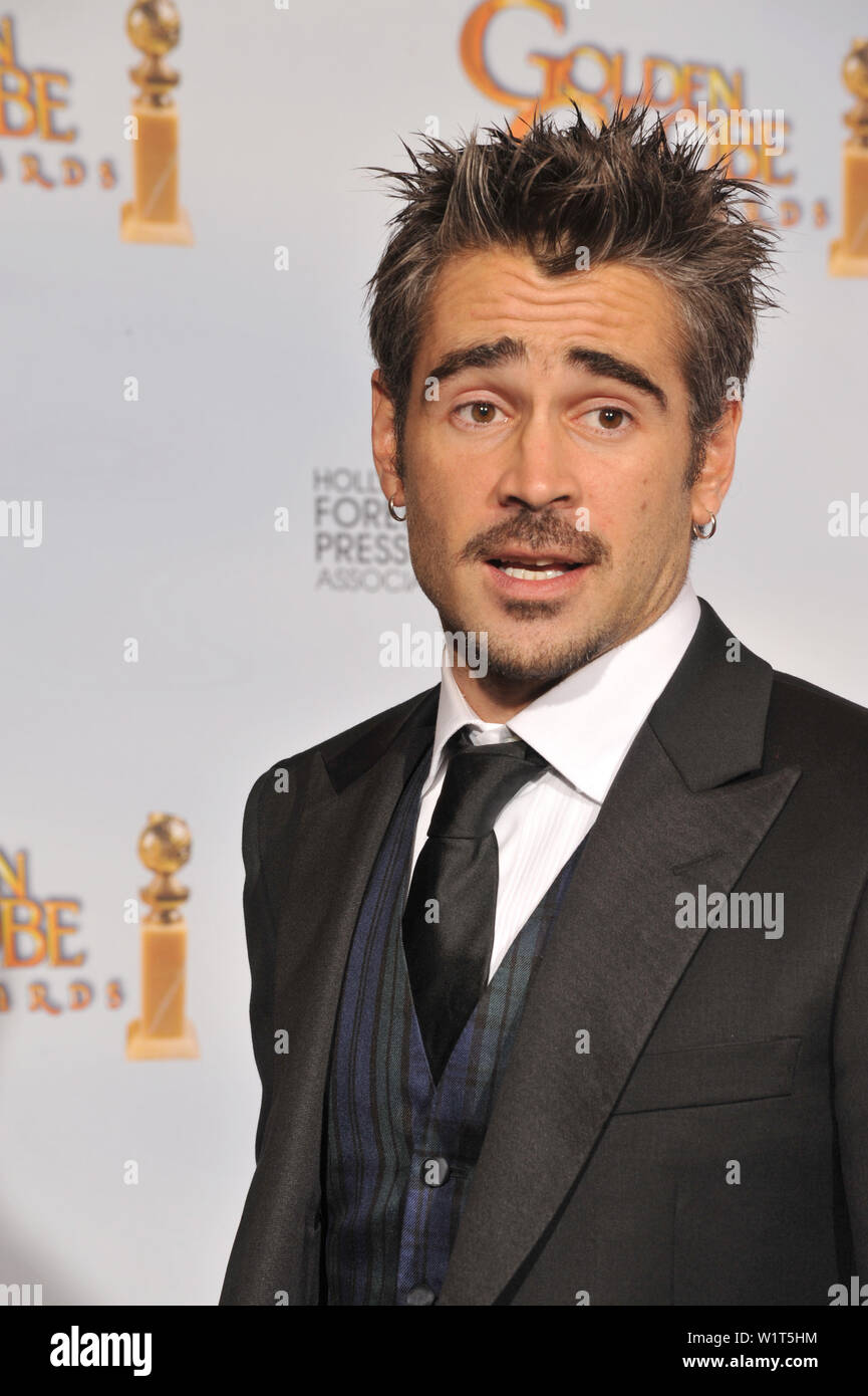 LOS ANGELES, CA. January 11, 2009: Colin Farrell at the 66th Annual ...