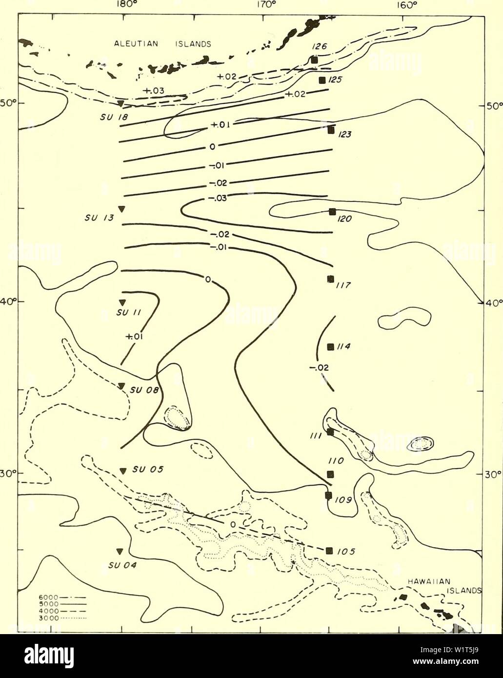 Archive image from page 93 of Deep circulation, central north Pacific ...