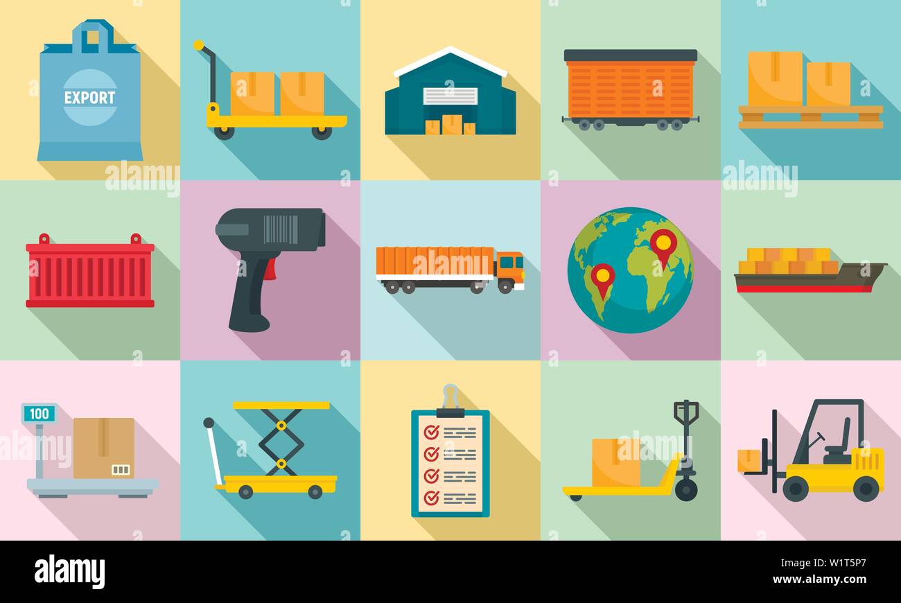 Logistics Icons Stock Photos & Logistics Icons Stock Images - Alamy