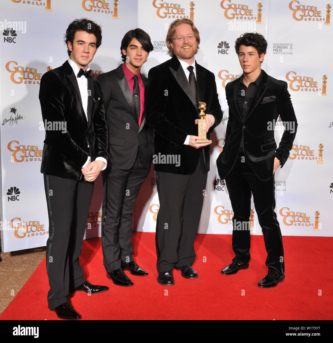 LOS ANGELES, CA. January 11, 2009: The Jonas Brothers & Wall¥E director ...