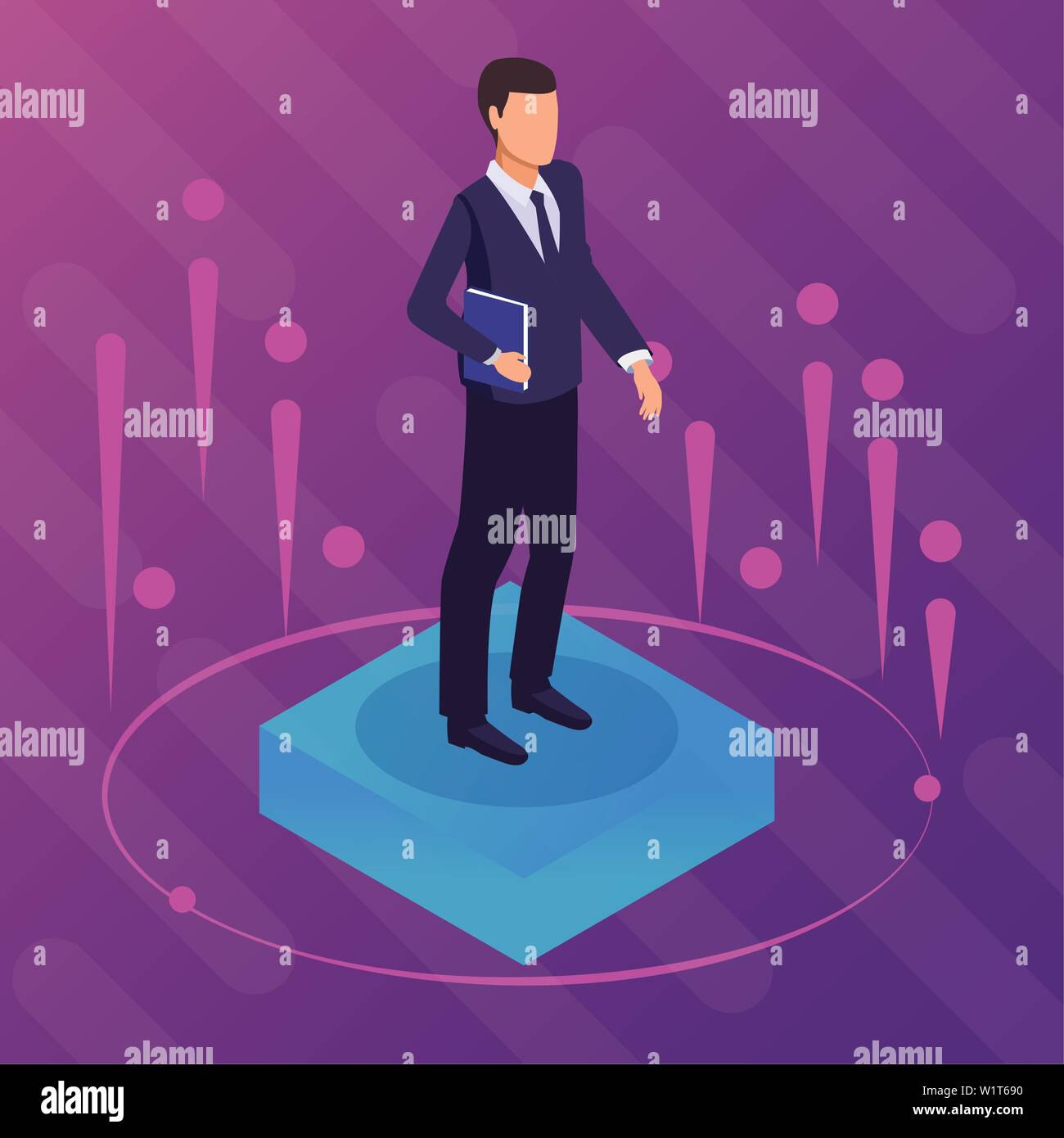 Virtual reality and friends cartoons Stock Vector Image & Art - Alamy