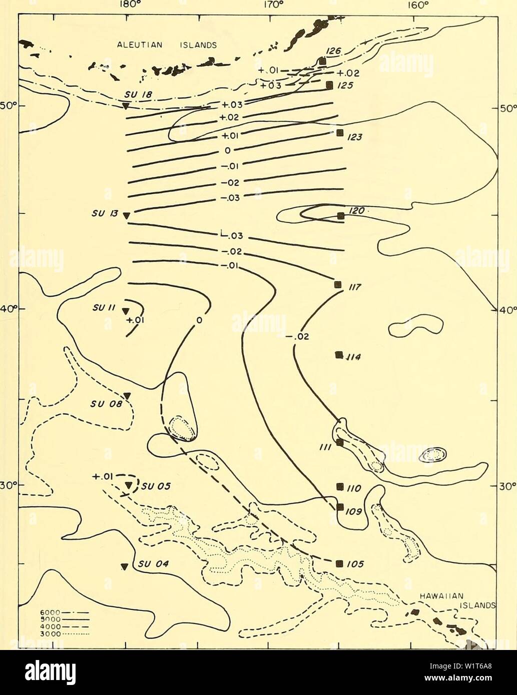 Archive image from page 94 of Deep circulation, central north Pacific ...