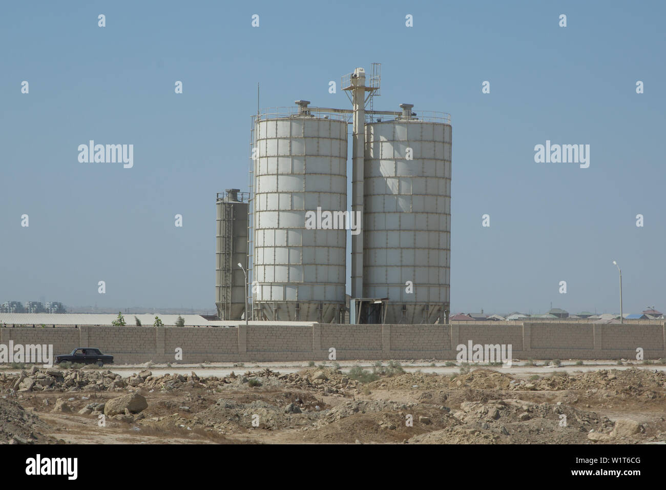Sand and stone destined to the manufacture of cement in a quarry.Cement ...