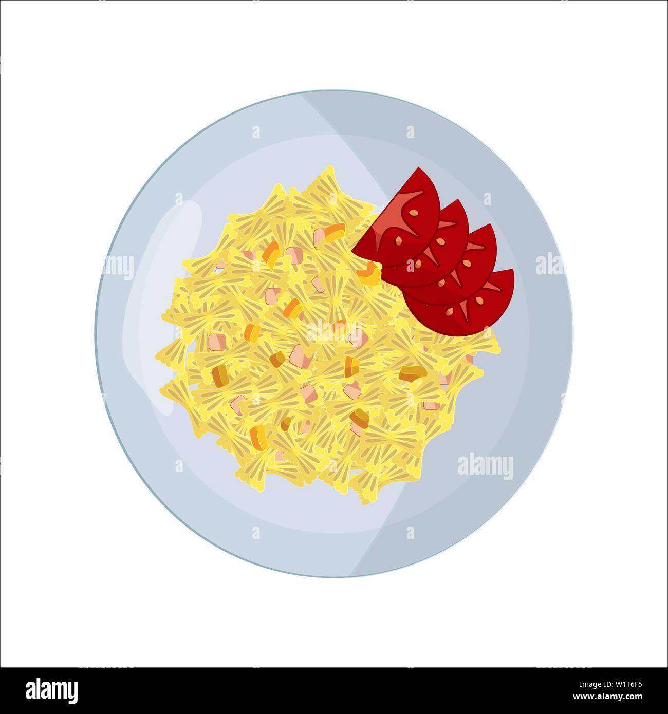 Eating Pasta Cartoon High Resolution Stock Photography and Images - Alamy