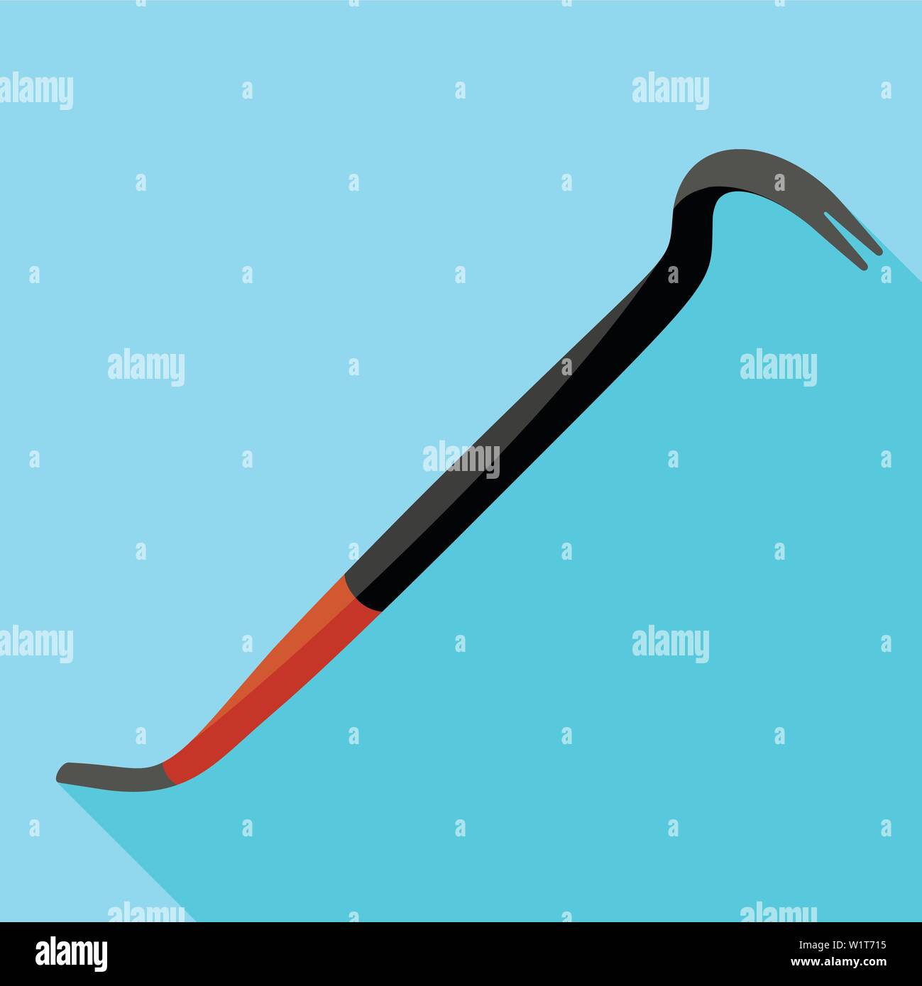 Metal nail catcher icon. Flat illustration of metal nail catcher vector ...