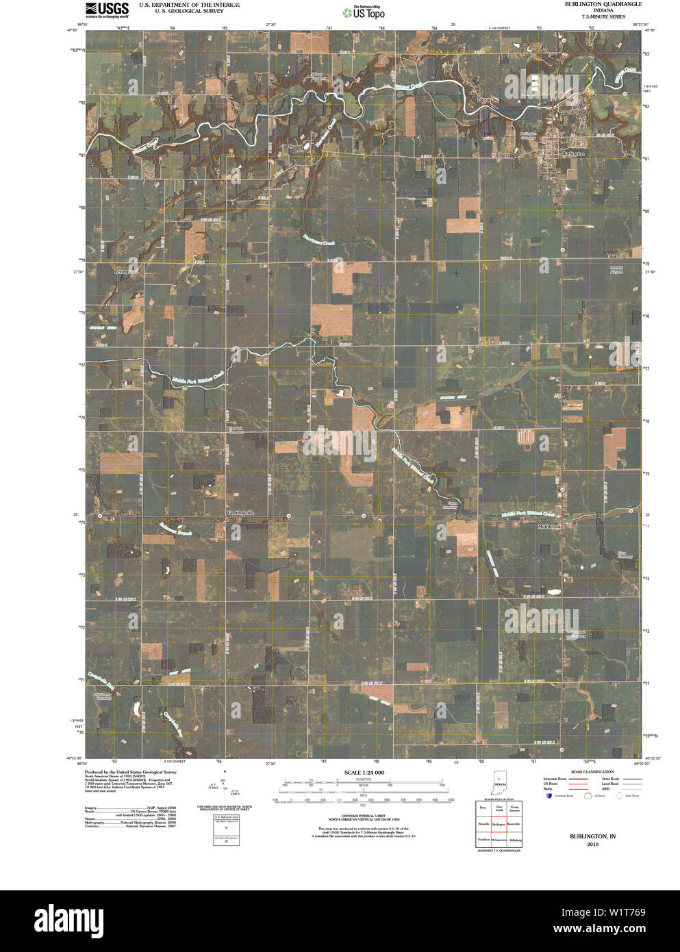 Burlington indiana Cut Out Stock Images & Pictures - Alamy