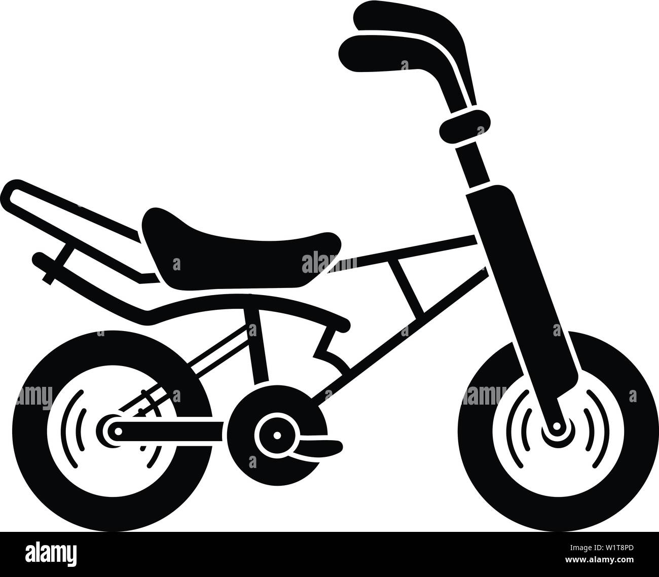 Bicycle icon, simple style Stock Vector Image & Art - Alamy