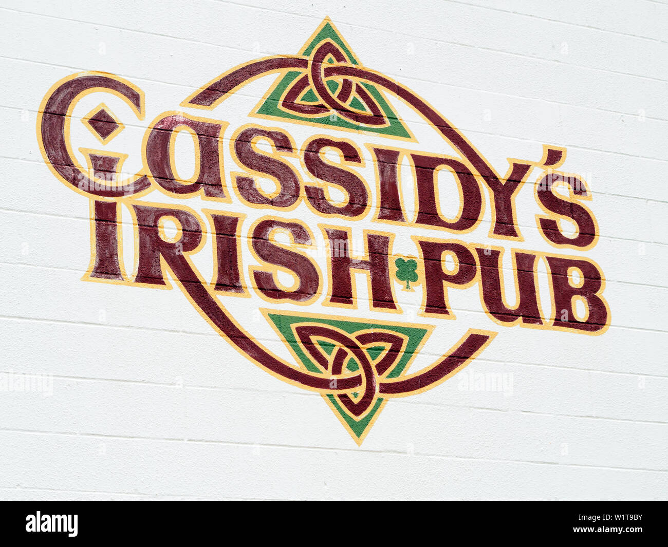 Cassidys irish pub sign hi-res stock photography and images - Alamy