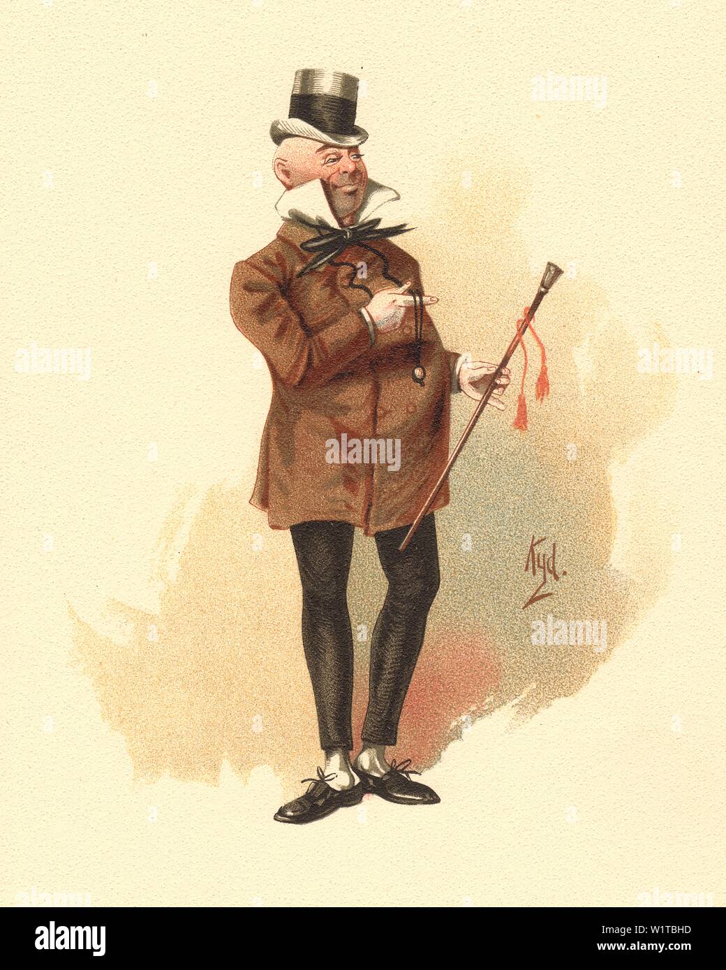 Mr. Micawber - David Copperfield Character from “The Characters of ...