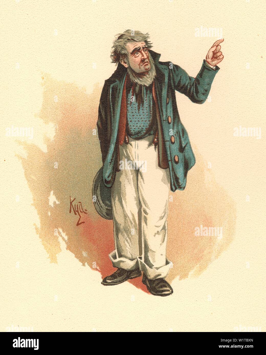 Mr. Peggotty - David Copperfield Character from “The Characters of ...