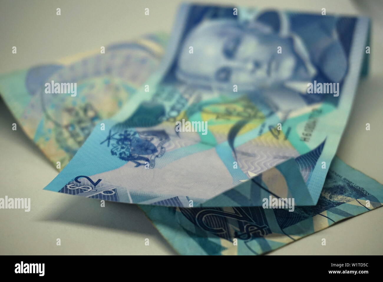 Two two Barbados dollar notes Stock Photo - Alamy