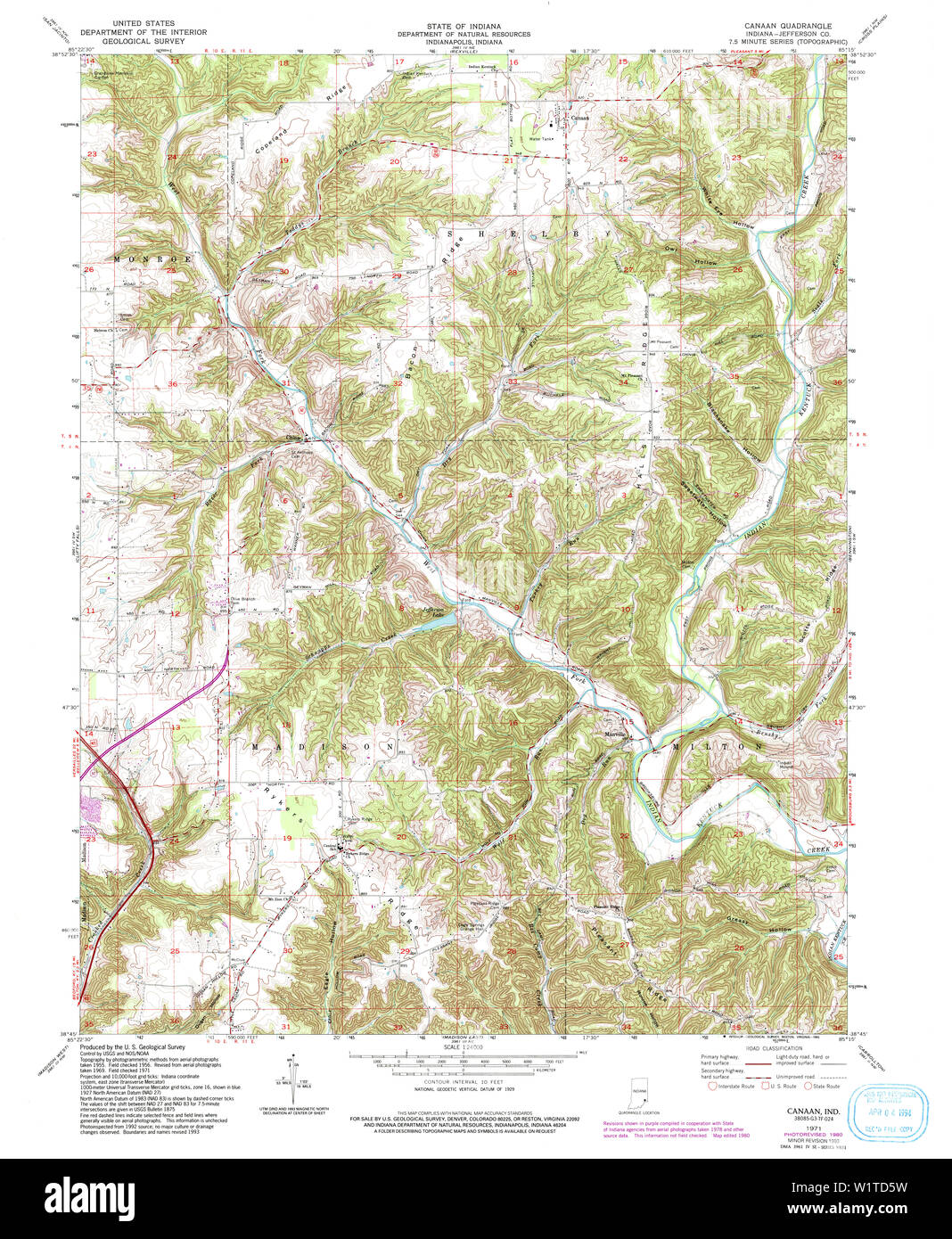 1971 indiana Cut Out Stock Images & Pictures - Alamy
