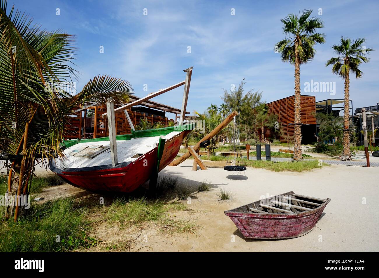 La Mer, Beach, Leisure, Jumeira, Dubai, UAE, United Arab Emirates Stock ...