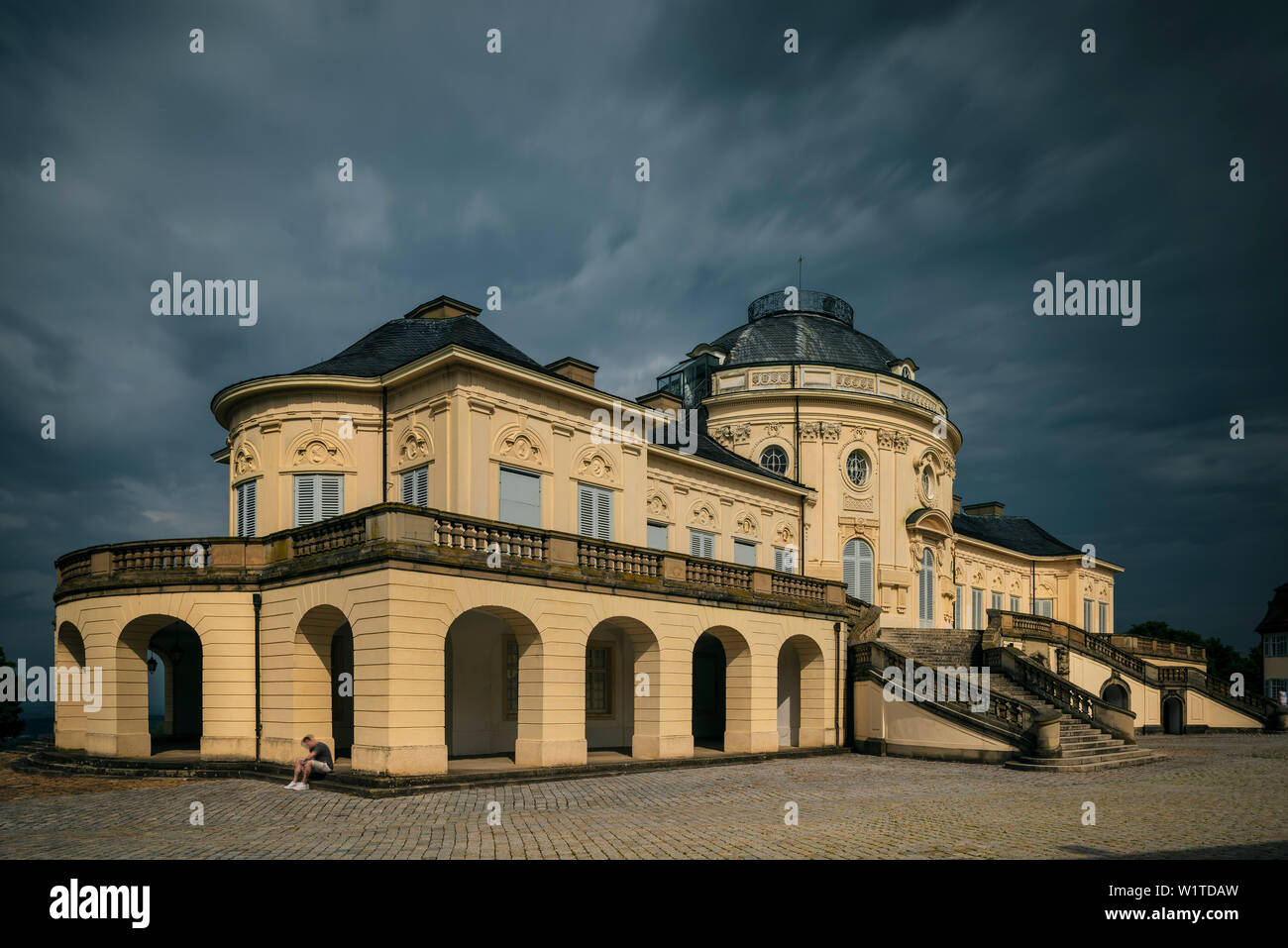 Solitude castle, Stuttgart, Baden-Wuerttemberg, Germany Stock Photo - Alamy