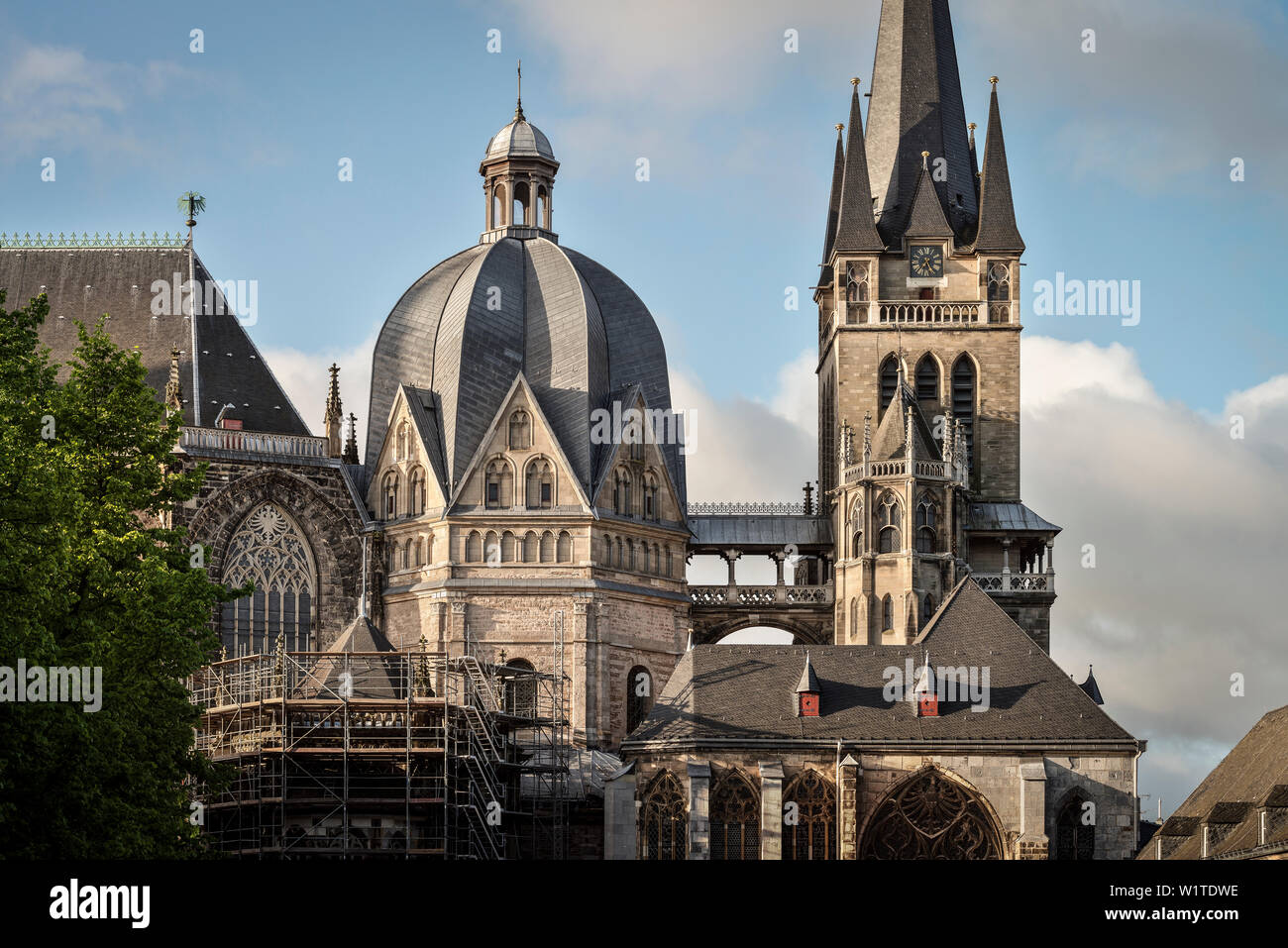 UNESCO World Heritage Aachen Cathedral, Aachen, North Rhine-Westphalia ...