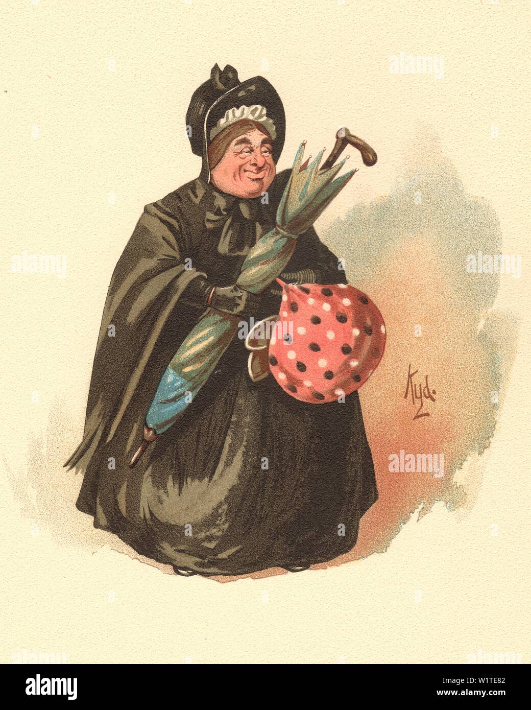 Character sketches from charles dickens hi-res stock photography and ...