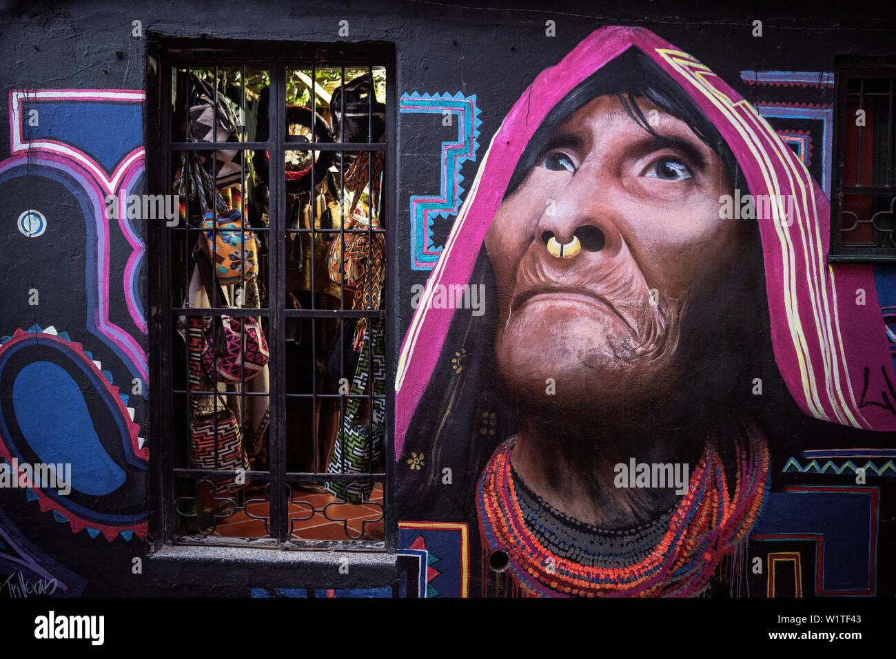 Street Art at capital Bogota, Departmento Cundinamarca, Colombia ...