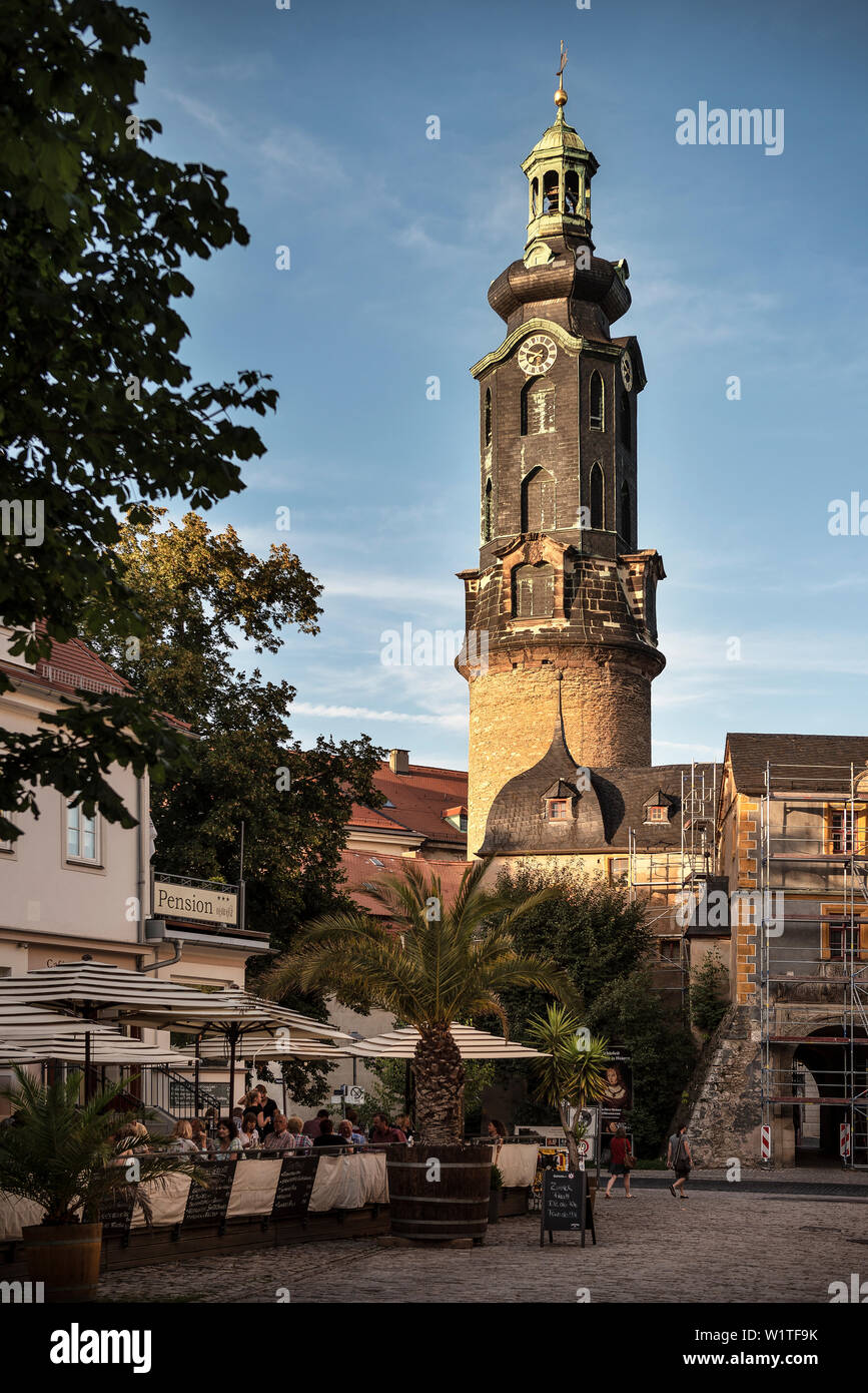UNESCO World Heritage Classical Weimar, town castle, Weimar, Thuringia ...