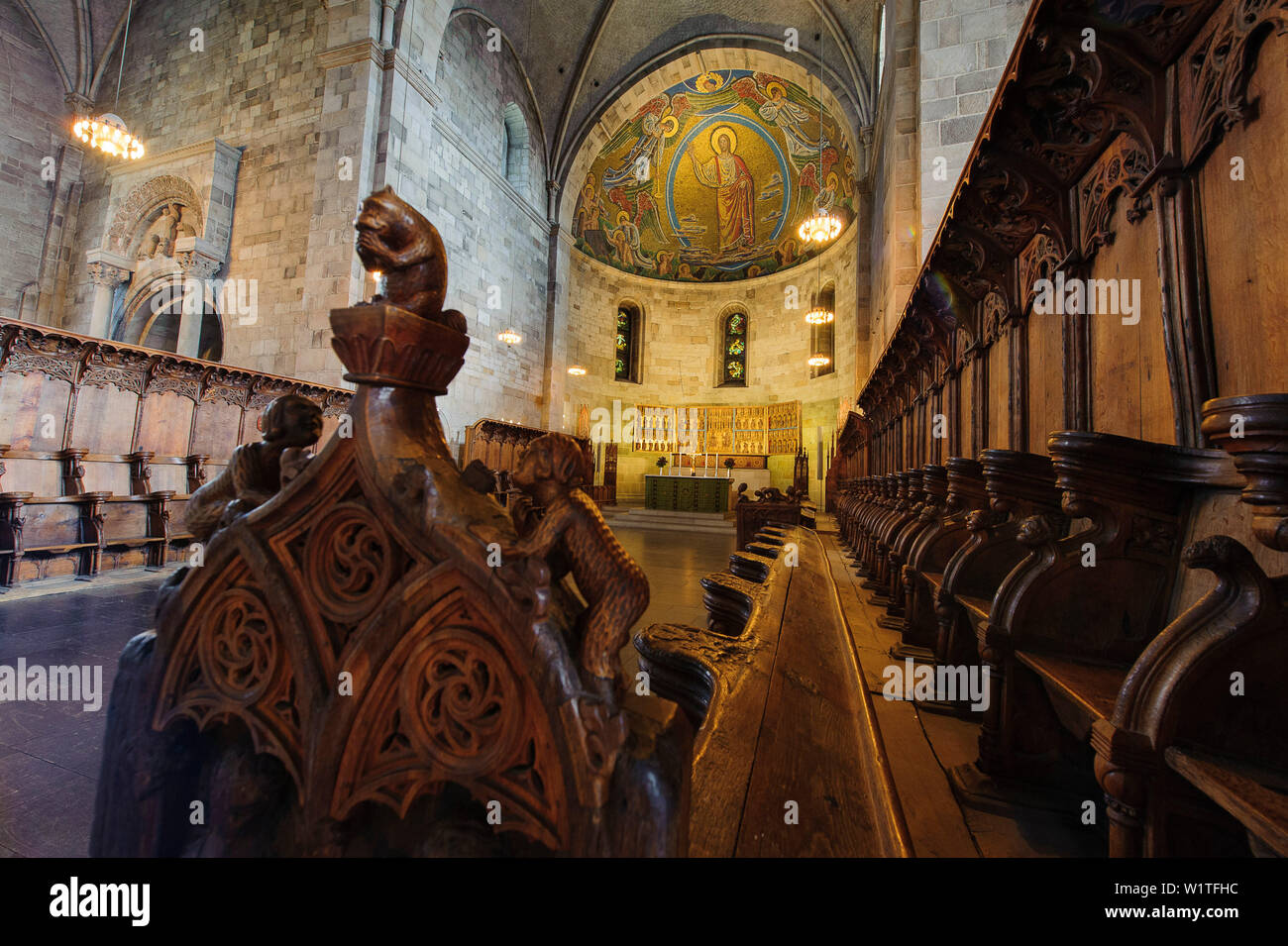 Dom Indoor Astronomical Clock, Lund, Skane, Southern Sweden, Sweden ...