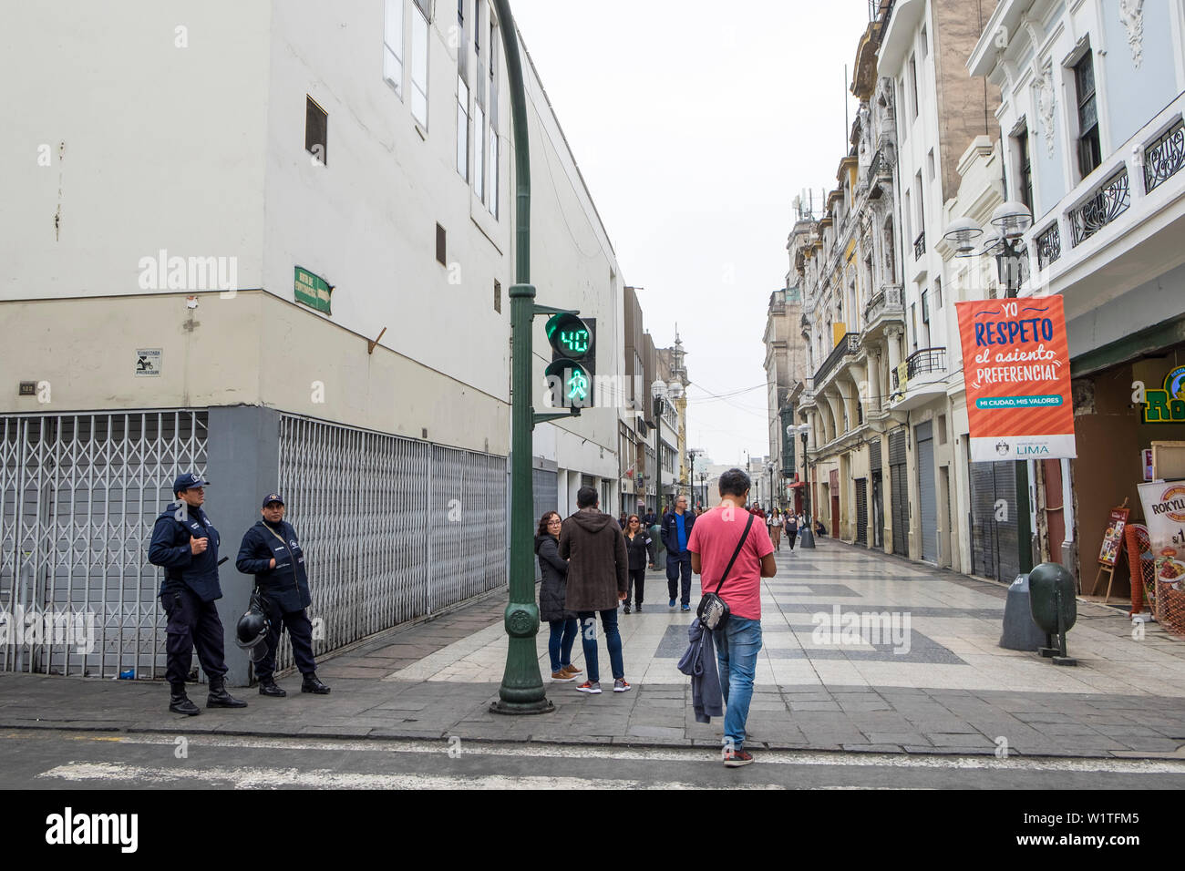 Lima center hi-res stock photography and images - Alamy