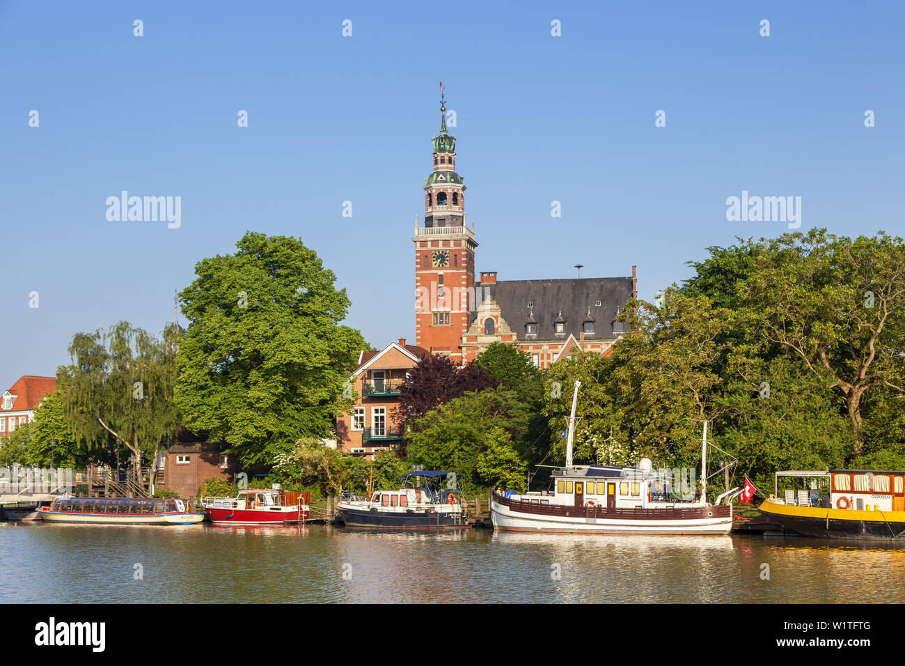 Tower historic town hall leer hi-res stock photography and images - Alamy