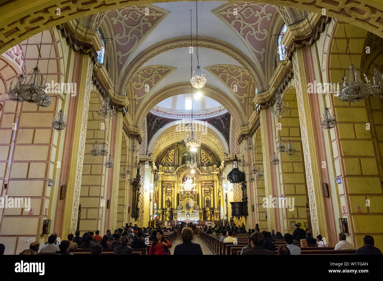 La iglesia de la merced, lima, perú hi-res stock photography and images ...