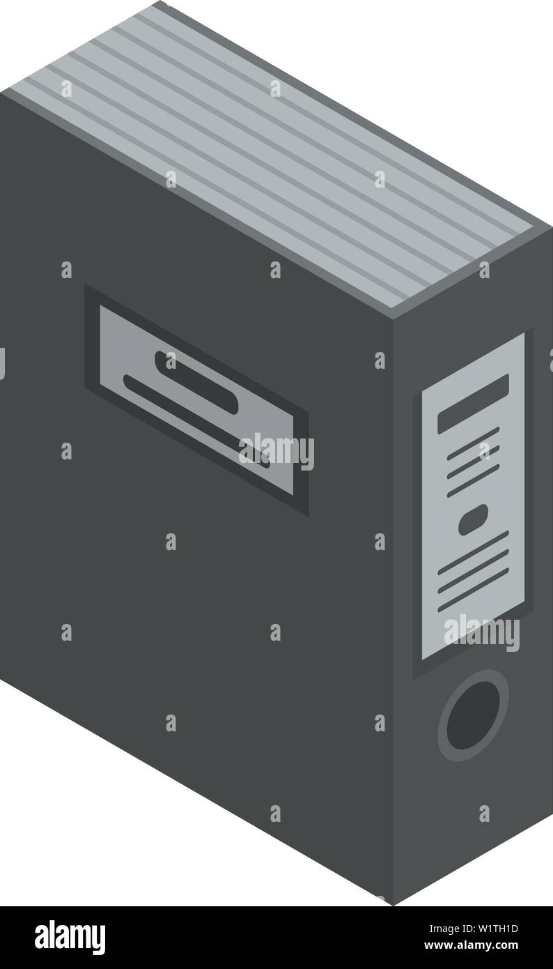 Office folder icon, isometric style Stock Vector Image & Art - Alamy