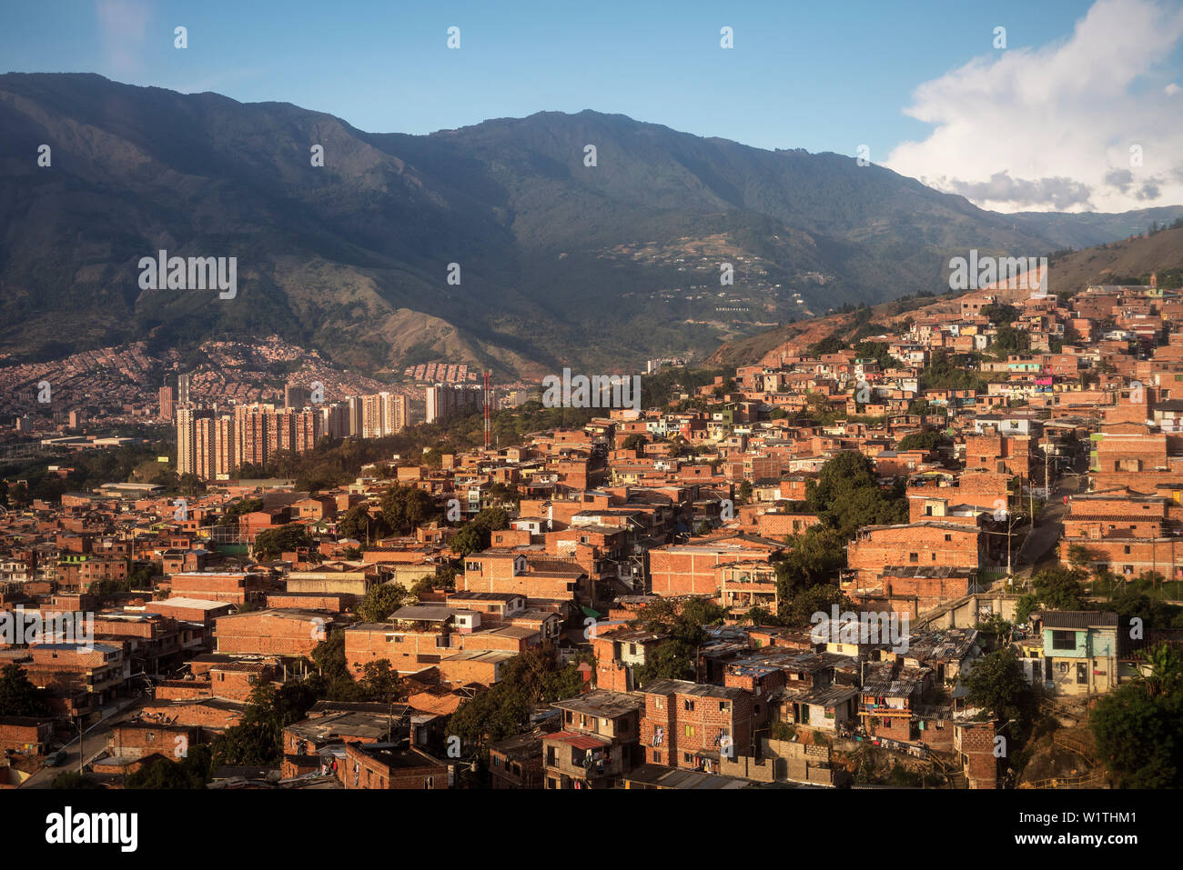 Slums of Medellin, Departmento Antioquia, Colombia, Southamerica Stock ...