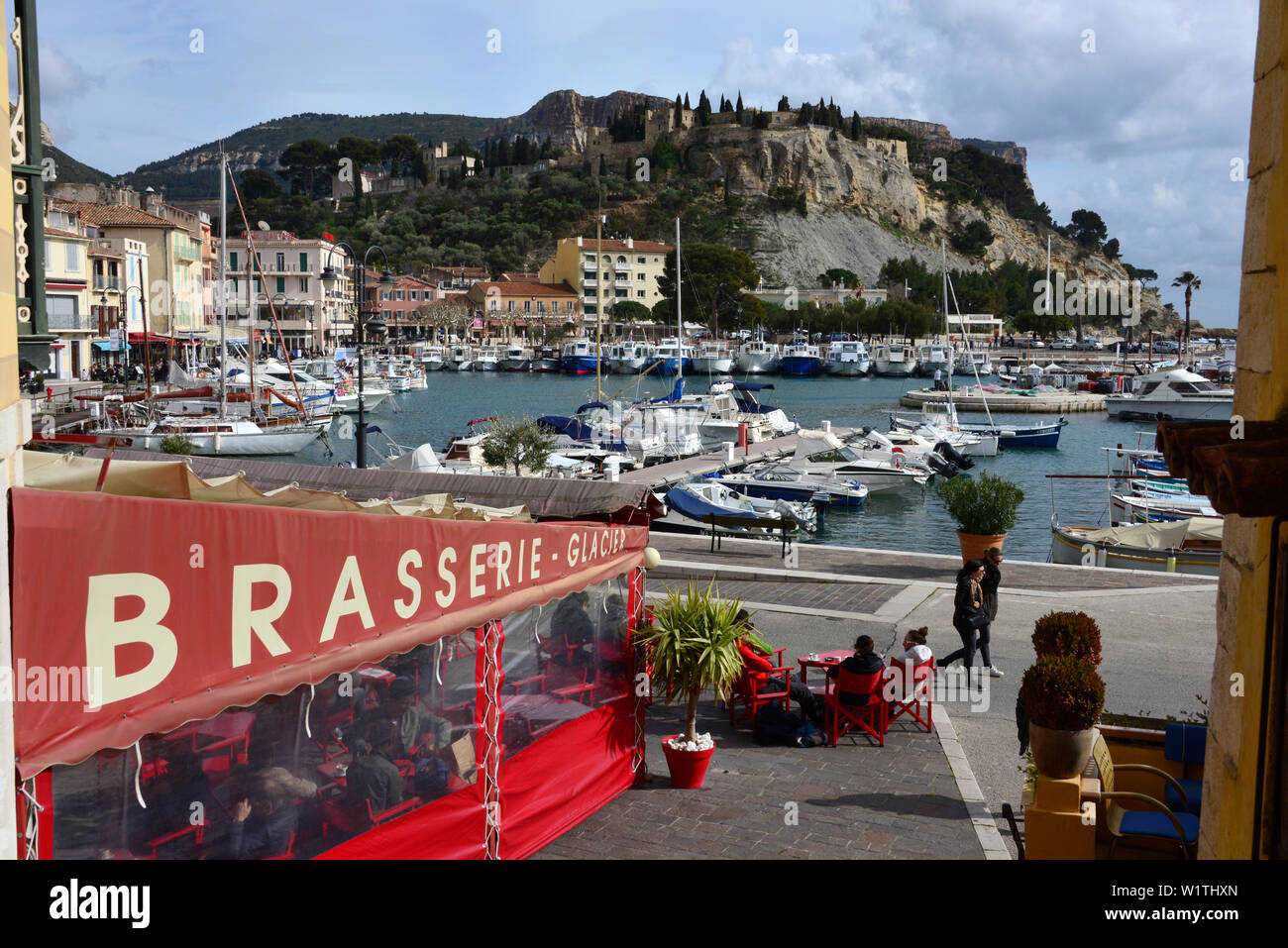 At the harbour of Cassis, Provence, France Stock Photo - Alamy
