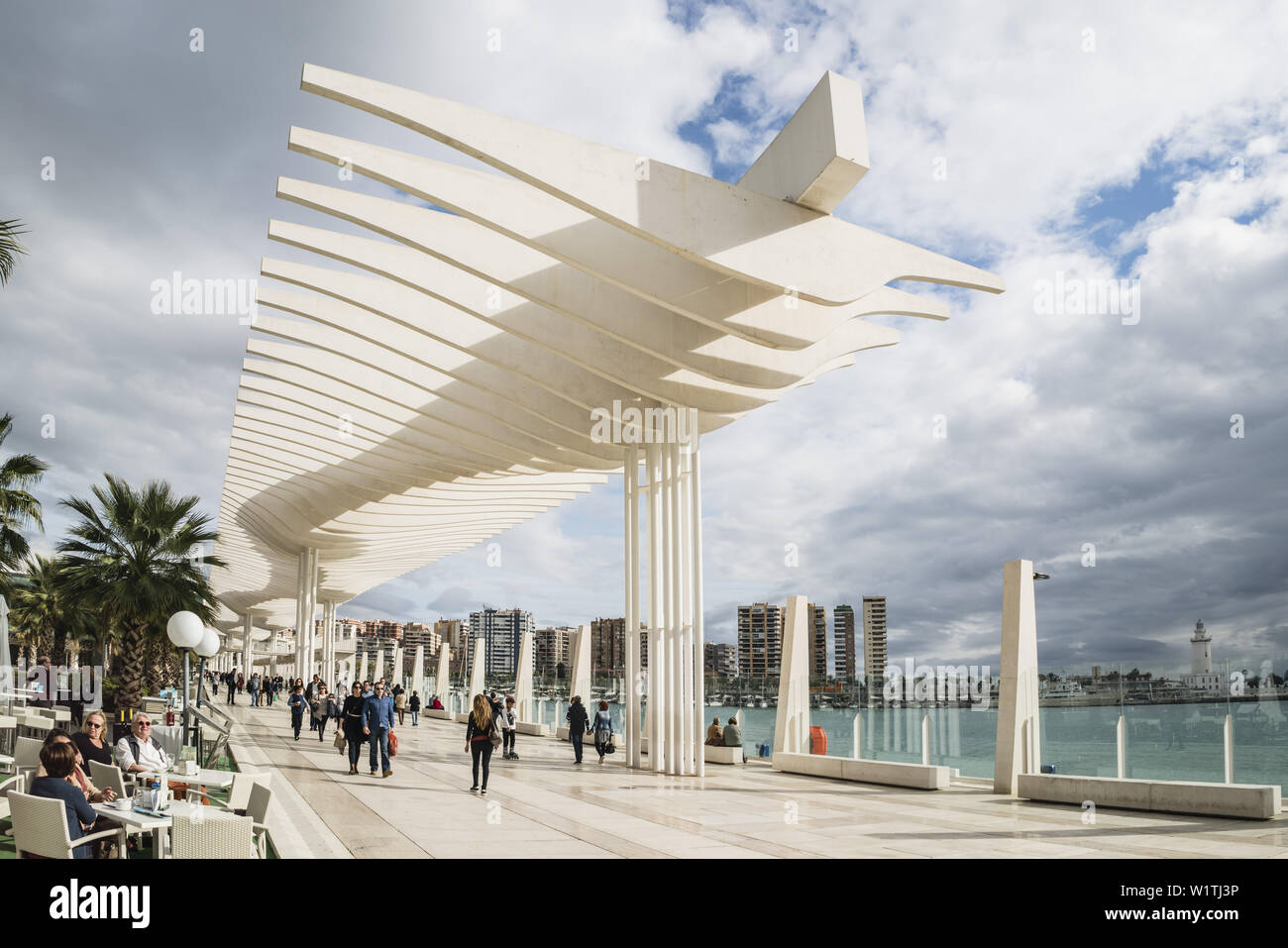 Promenade of malaga hi-res stock photography and images - Alamy