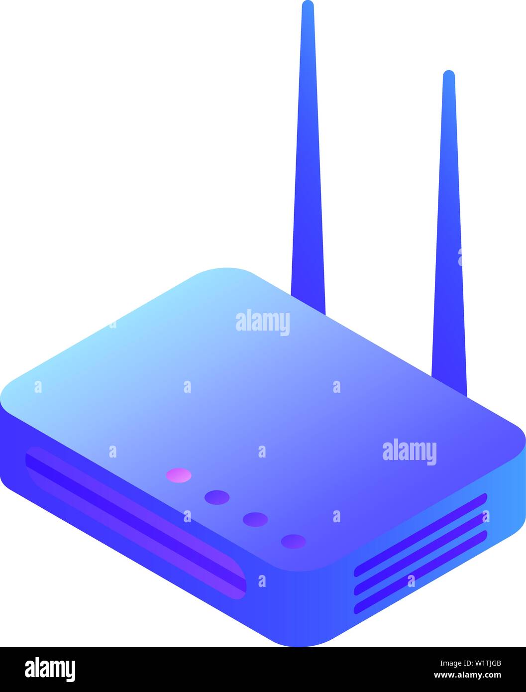 Icon network ethernet port cartoon hi-res stock photography and images ...