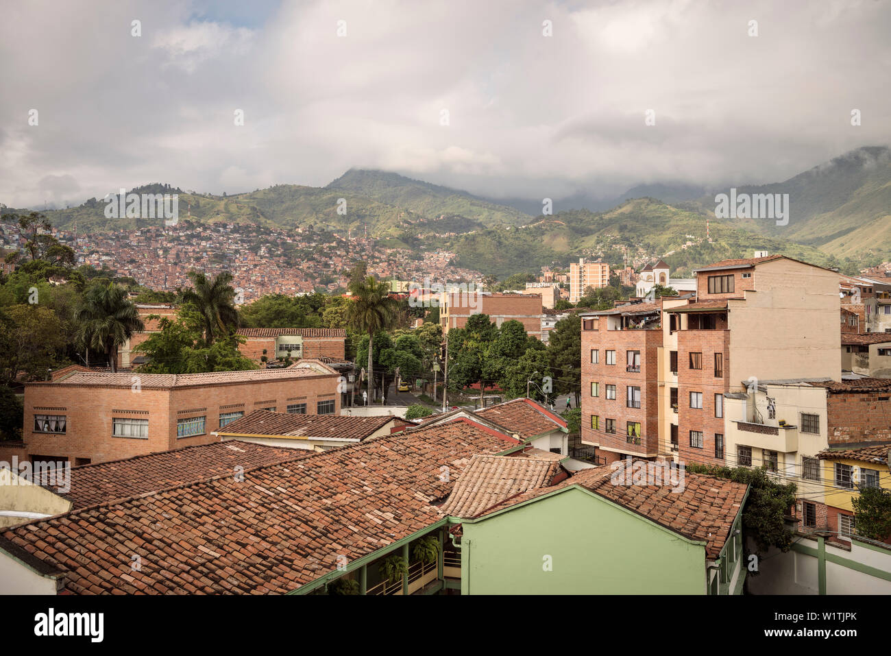 Slums of Medellin, Departmento Antioquia, Colombia, Southamerica Stock ...