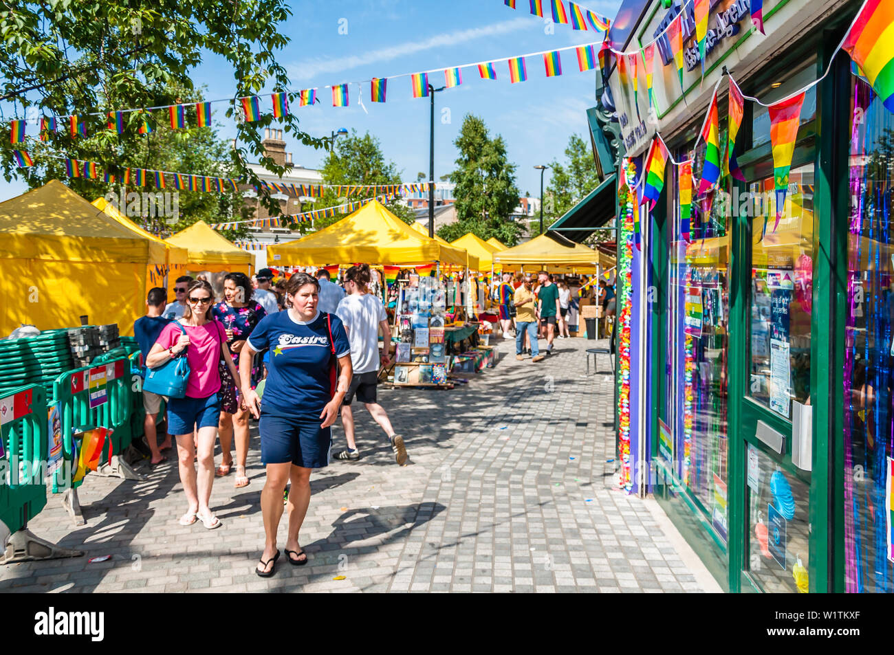London, UK - JUNE 29, 2019:Forest Gayte Parade, LGBTQI+ Forest Gate ...