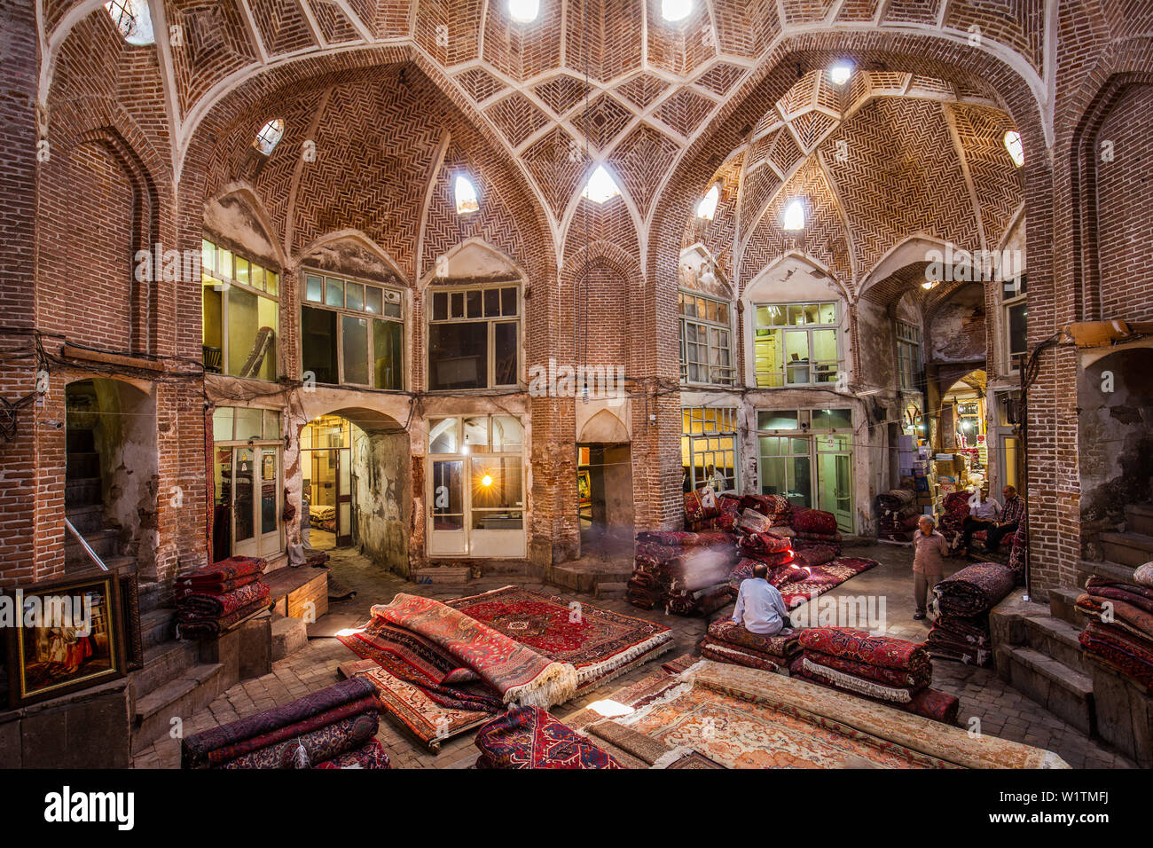 Bazaar of Tabriz, Iran, Asia Stock Photo - Alamy
