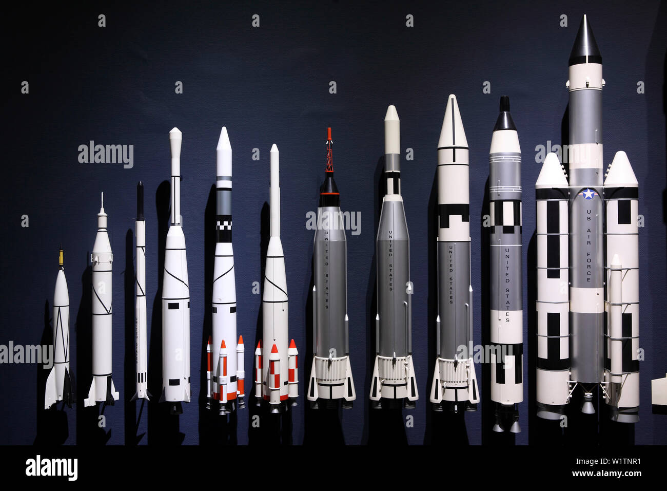 Department of Space and rocket technique, Deutsches Museum, Munich ...