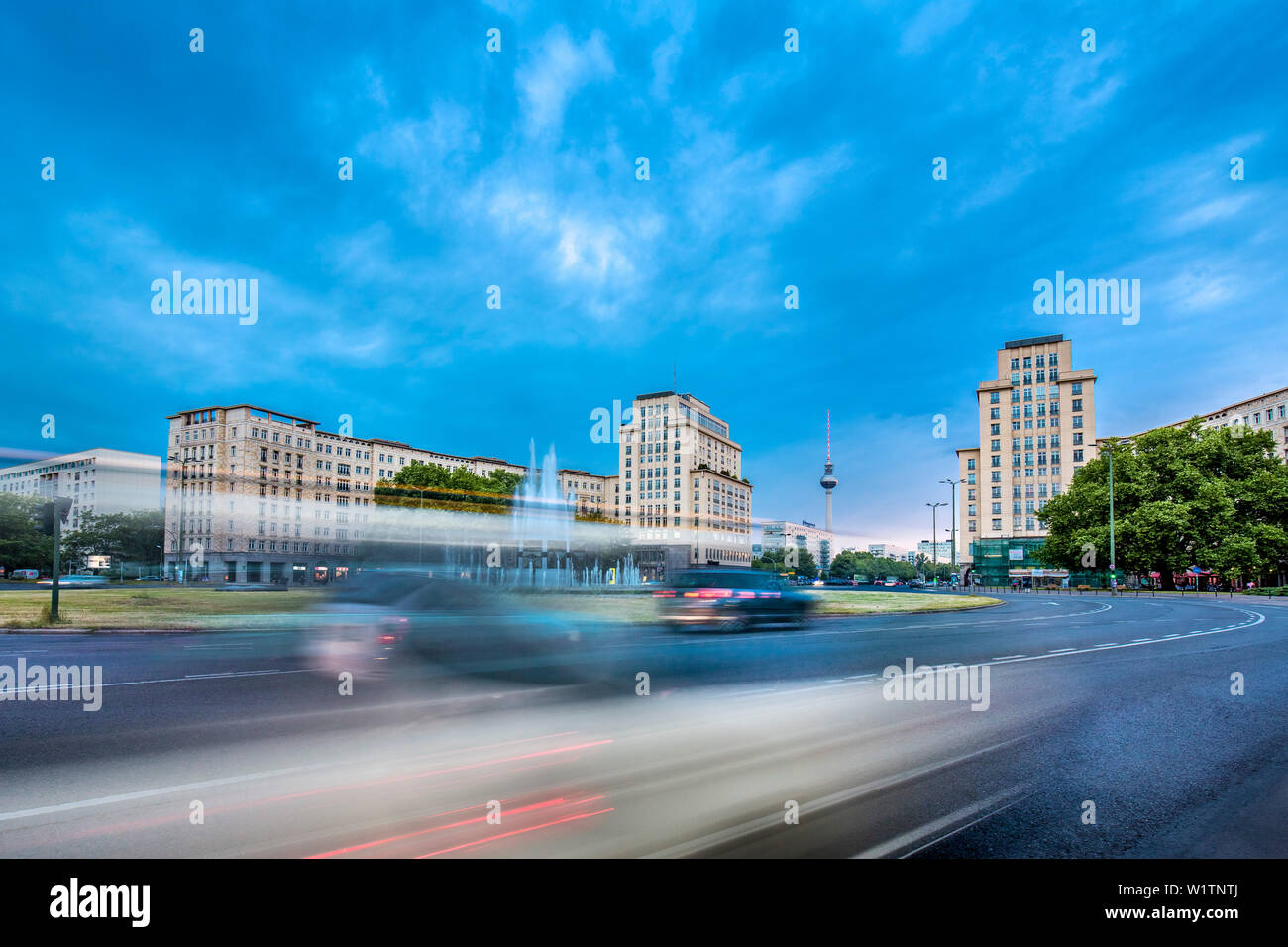 Berlin friedrichshain perspective hi-res stock photography and images ...