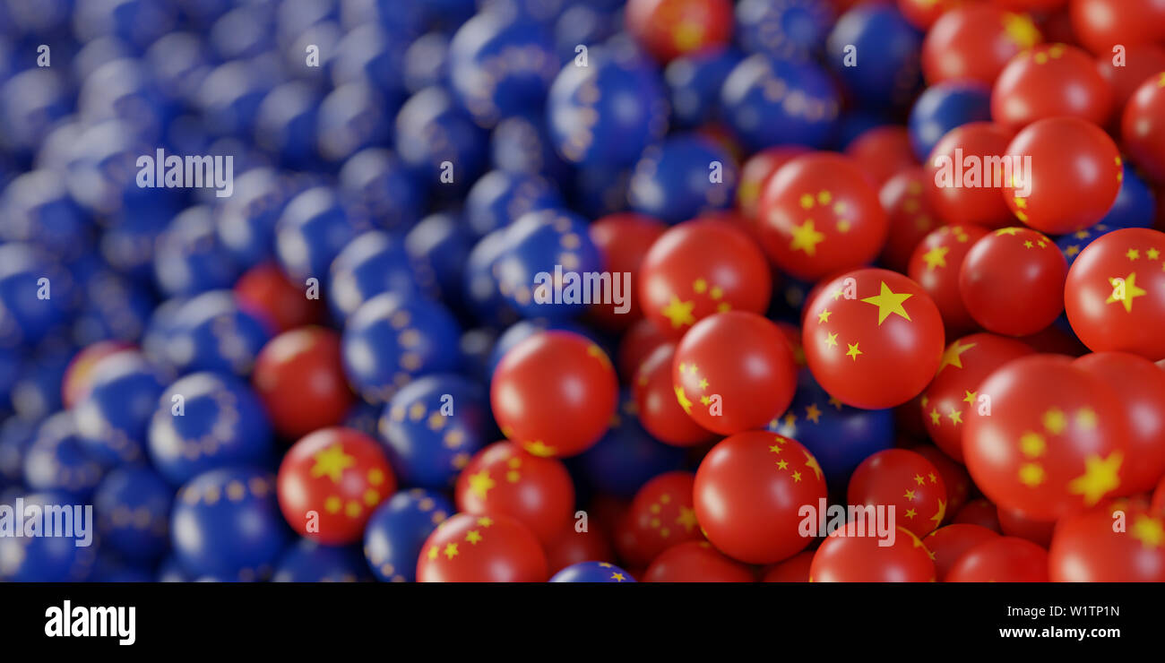 War between china vs europe hi-res stock photography and images - Alamy