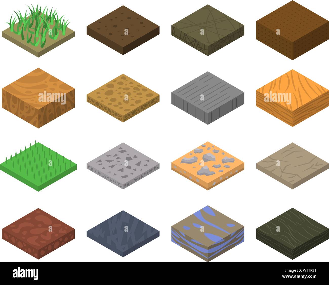 Soil profile layers Stock Vector Images - Alamy