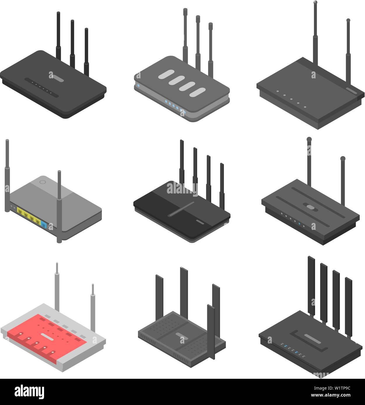 Voip gateway Stock Vector Images - Alamy