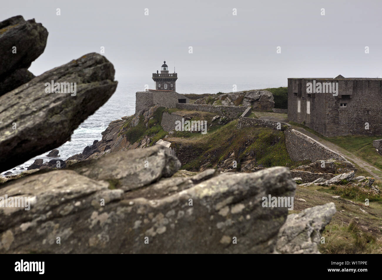 Lighthouse, Le Conquet, Bretagne, France Stock Photo - Alamy