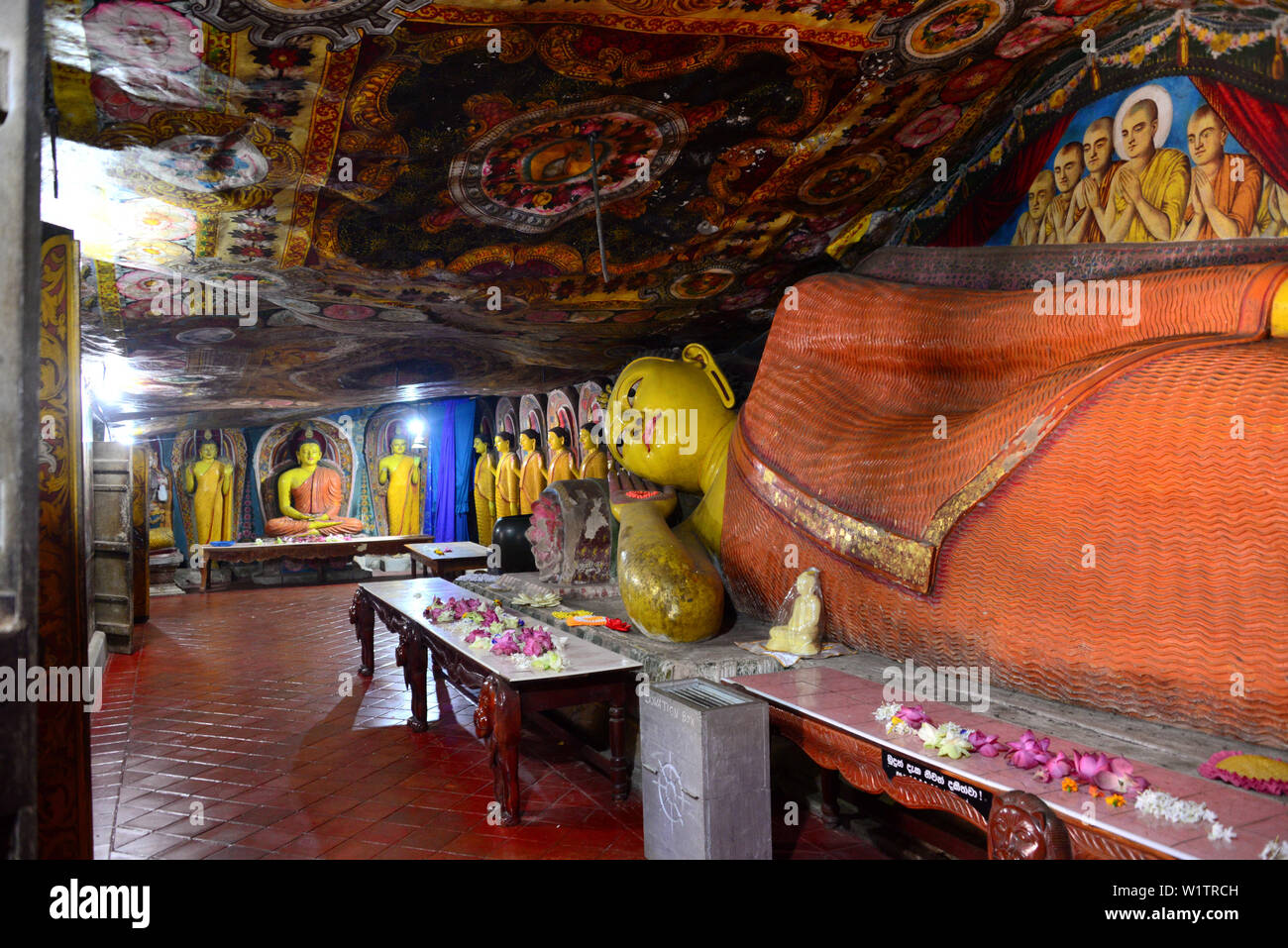 Alu Vihara near Matale, mountains, Sri Lanka Stock Photo - Alamy
