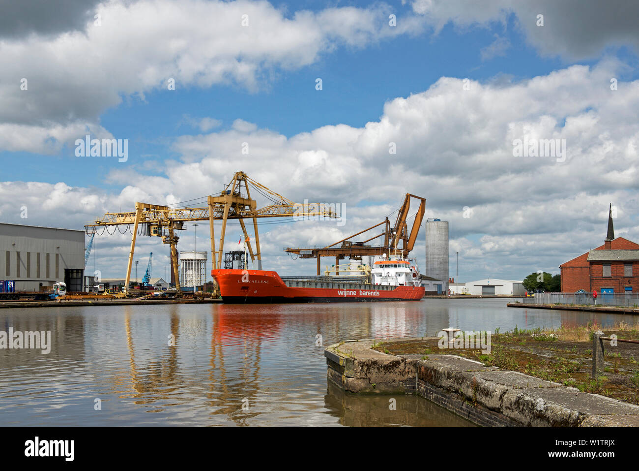 Goole docks, East Yorkshire, England UK Stock Photo - Alamy