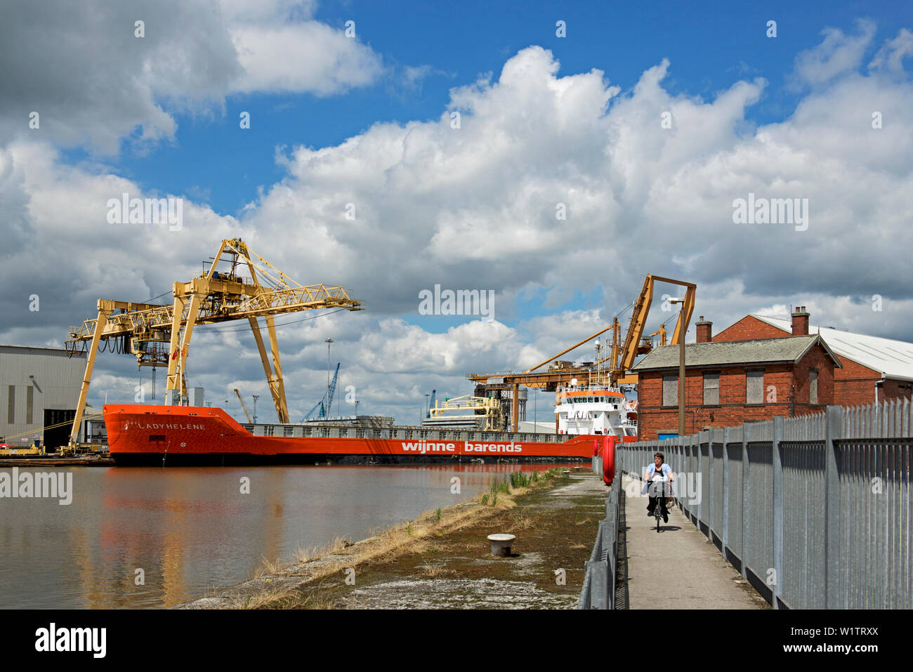 Goole docks, East Yorkshire, England UK Stock Photo - Alamy
