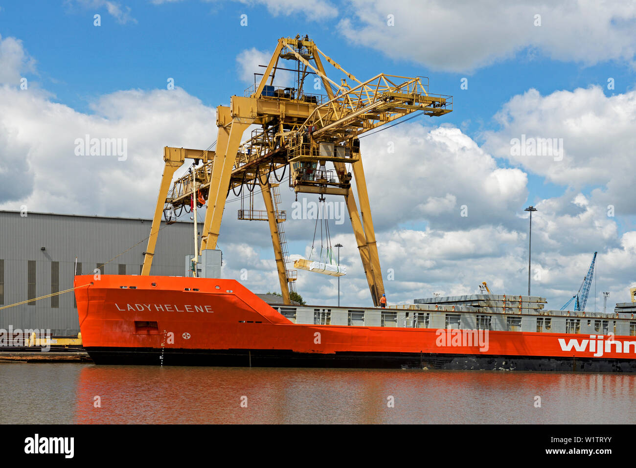 Goole docks, East Yorkshire, England UK Stock Photo - Alamy