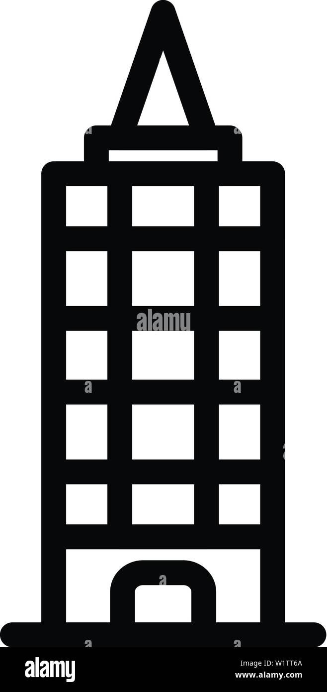 Mall sky tower icon, outline style Stock Vector Image & Art - Alamy